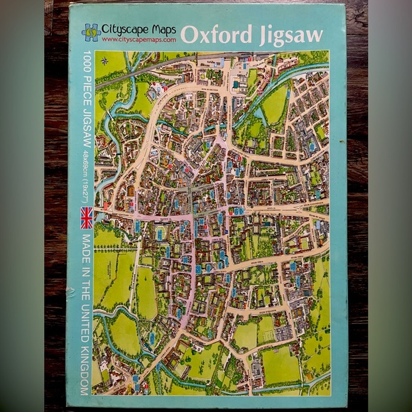 Cityscape puzzle | Games | Cityscape Maps Oxford Edition 00 Piece ...